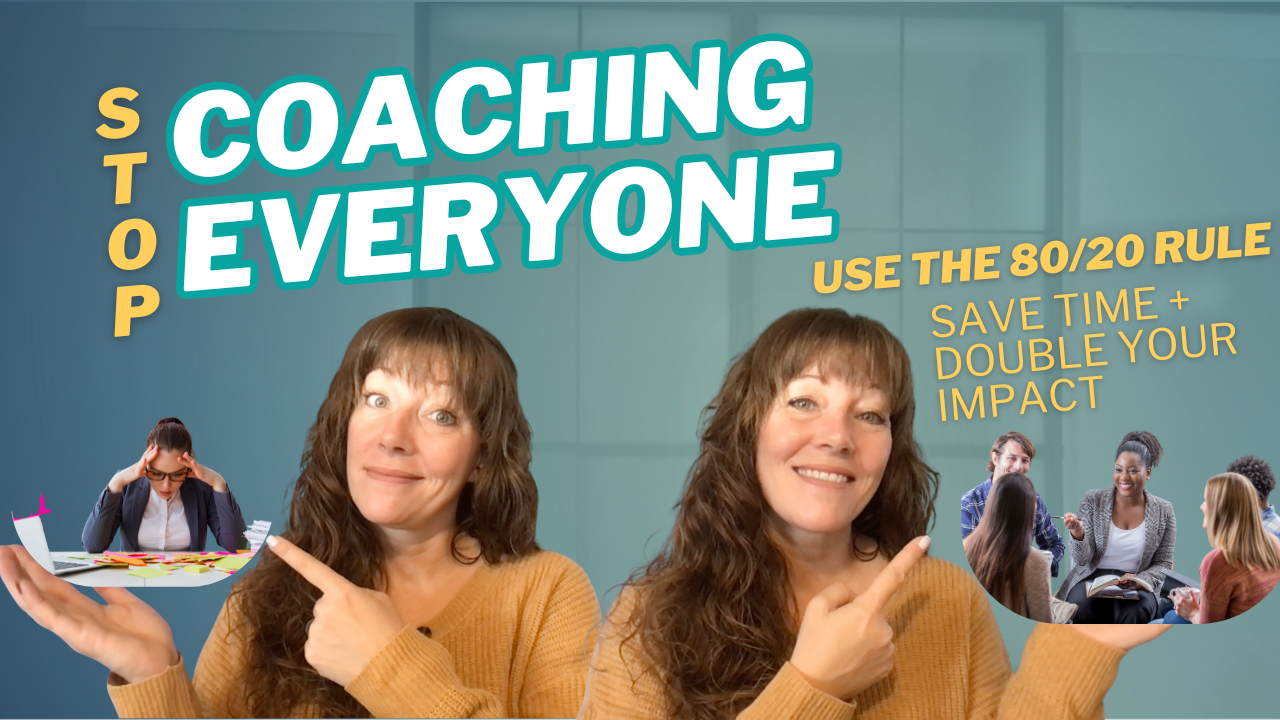 Stop Coaching Everyone: Use the 80/20 Rule to Transform Your Elementary ...